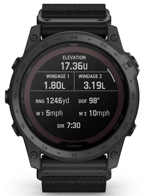 Garmin Tactix 7 Pro Ballistics Edition Solar Powered Tactical Gps Watch With Applied Ballistics