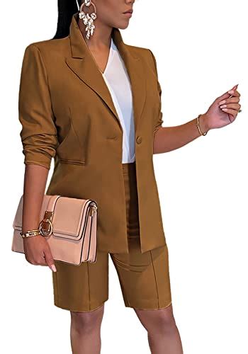 I Tested The Most Stylish Plus Size Blazer Short Set Heres Why Its