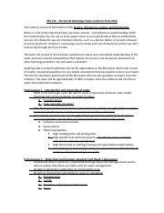 ESS 132 Final Study Guide 2022 Docx ESS 132 Terrestrial Hydrology