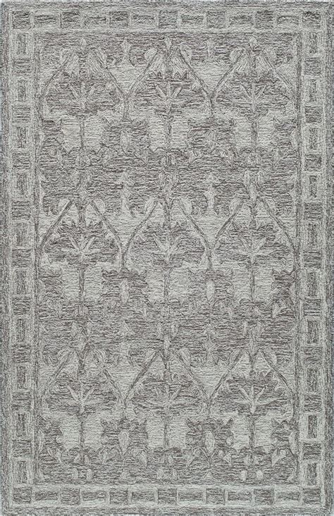 Rugs America Cortland 8 X 10 Wool Smokey Taupe Geometric Area Rug Ra25246