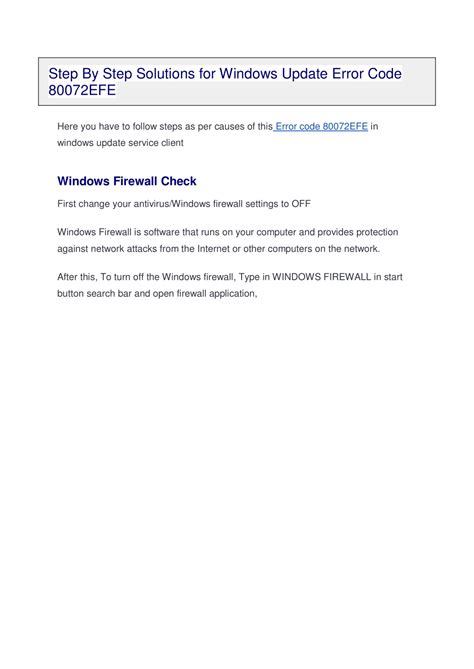 Ppt How To Fix Windows Update Error Code Efe Powerpoint
