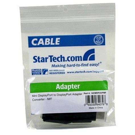 Startech Adapter Mini DisplayPort Black Techinn