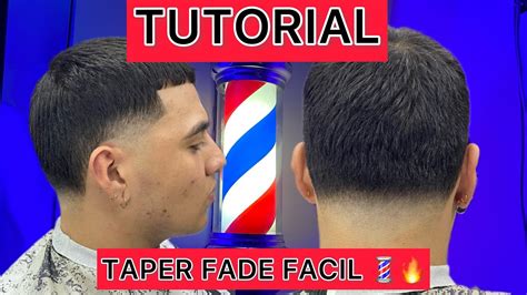 Como Hacer Un Taper Fade FÁcilmente Youtube