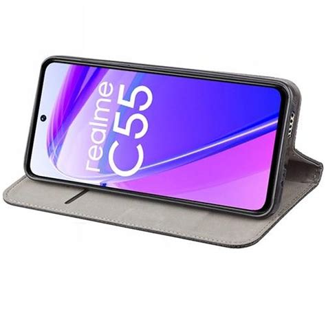 Etui do Realme C55 SMART MAGNET CASE SZKŁO HARTOWANE Etui na