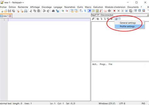 Installation Et Utilisation Du Plugin Nppftp