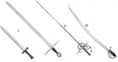 Шпага против меча или почему она смогла вытеснить мечи