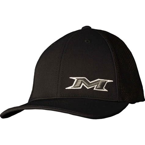 Miken Adult Black Mesh Hat Miken
