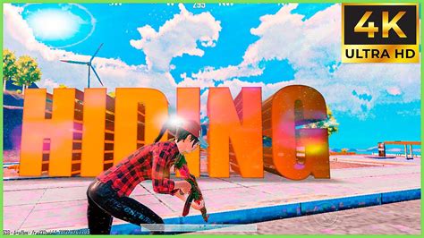 HIDING 60 FPS PUBGM BGMI MONTAGE HIDING IN THE BLUE PUBGM BGMI