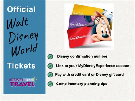 Disney World Ticket Discounts Walt Disney World Resort