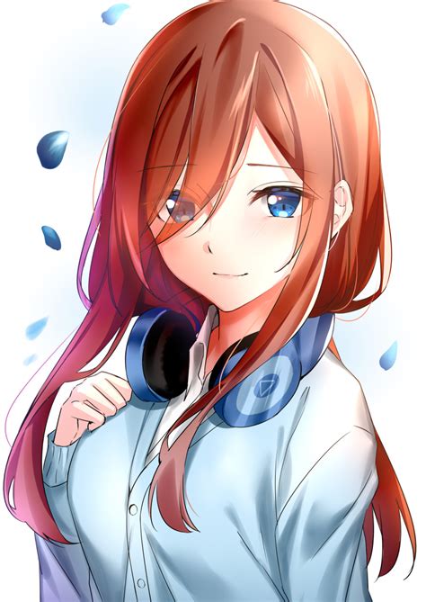Safebooru 1girl Absurdres Bangs Blue Cardigan Blue Eyes Blush Breasts Brown Hair Cardigan
