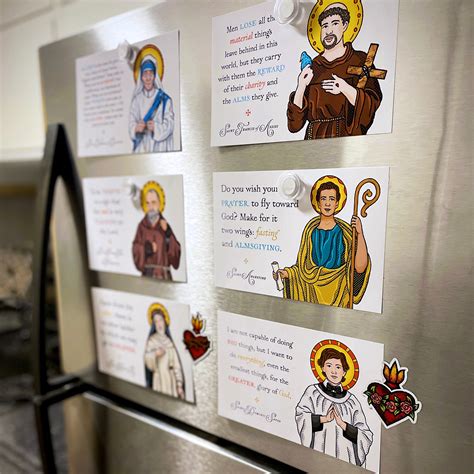Lent With The Saints 24 Printable Catholic Saint Art Prints Etsy