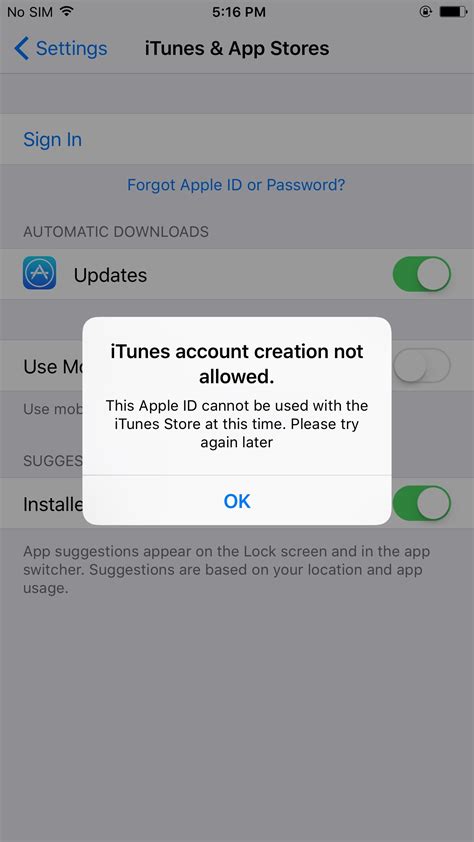 Ios Can Not Login In ITune Store For Sandbox Testing Stack Overflow