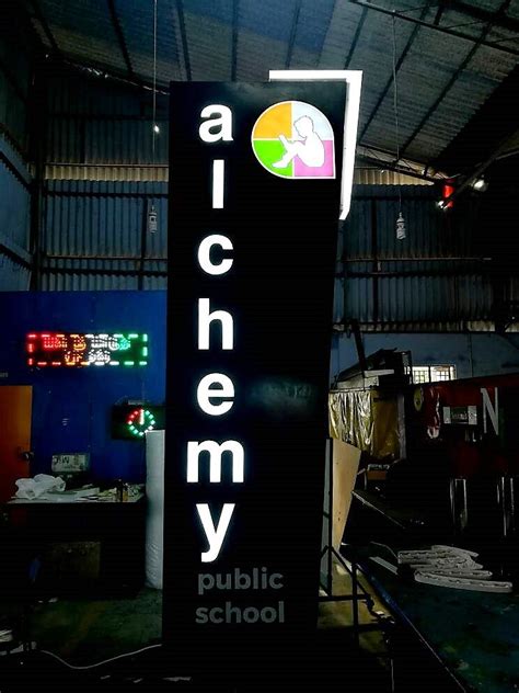 Aluminium Totem Board Neurotronix Systems India Private Limited Id