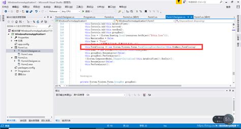 006——c 关闭窗口 添加formclosing事件 c formclosing csdn博客