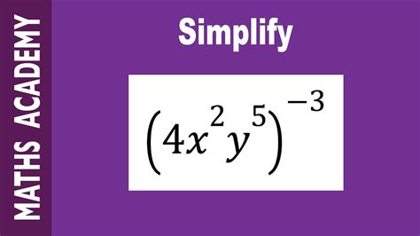 How To Simplify Algebraic Expressions Youtube