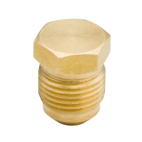 Brass Flare Fitting Sae 45 Degree Cone Flare Plug