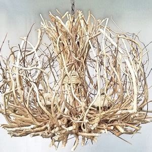 Tacoma Twig Branch Chandelier Etsy