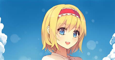 東方 水着アリス Culterfanboxのイラスト Pixiv