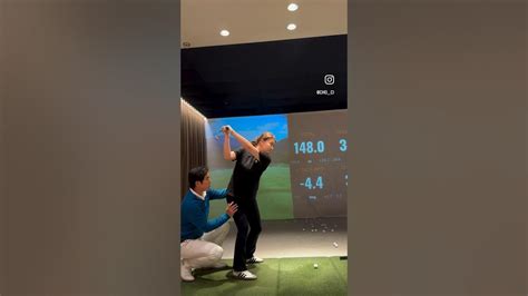 여자가 7번 150미터🔥🔥🔥 스윙모델조c 골프 Golf 골프레슨 골프선수 골프스윙 프로골퍼 Golfswing