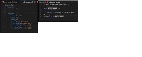 How To Configure Snapshot In Dbtprojectyml File Help Dbt