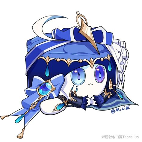 猫猫糕芙宁娜 花瓣网