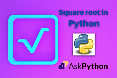 4 Methods To Calculate Square Root In Python Askpython