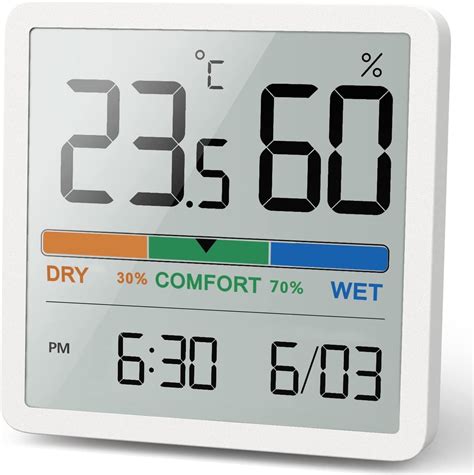 Kamerthermometer Digitale Thermometer Vochtigheidsmeter