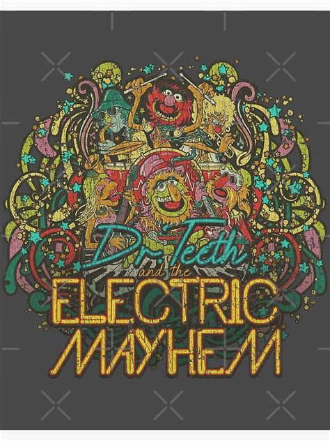 Dr Teeth And The Electric Mayhem 1975 Premium Matte Vertical Poster