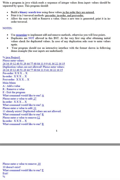 Solved Write A Program In Java Which Reads A Sequence Of Integer