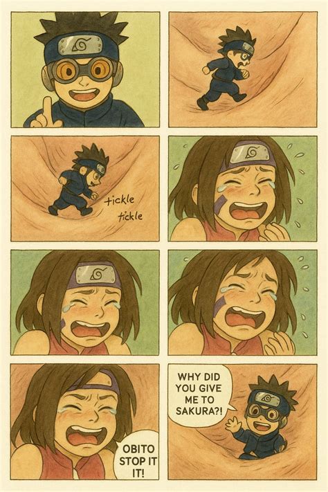 Obito Tickle Revenge From Sakura By Ggghgfg On Deviantart