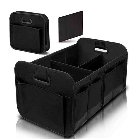 China Collapsible Suv Car Trunk Storage Box Organizer Oxford Fabric Car