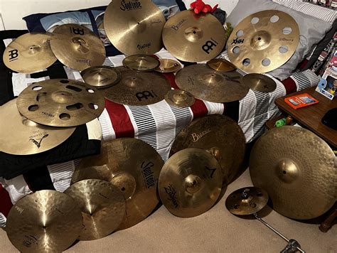 Cleaned Up The Drum Room And Took A Couple Pics Of My Stickcymbal
