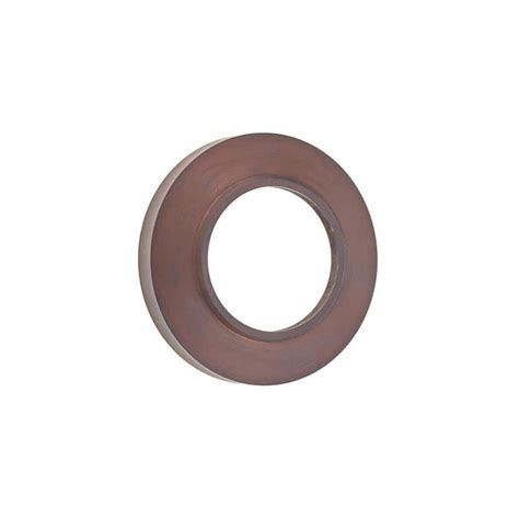 Burlington Burlington Chamfered Rose Dark Bronze Door Hardware