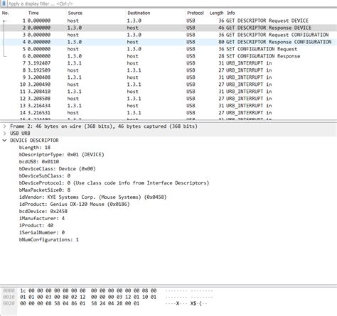 C Get Hid Report Descriptor From Pcap File Stack Overflow