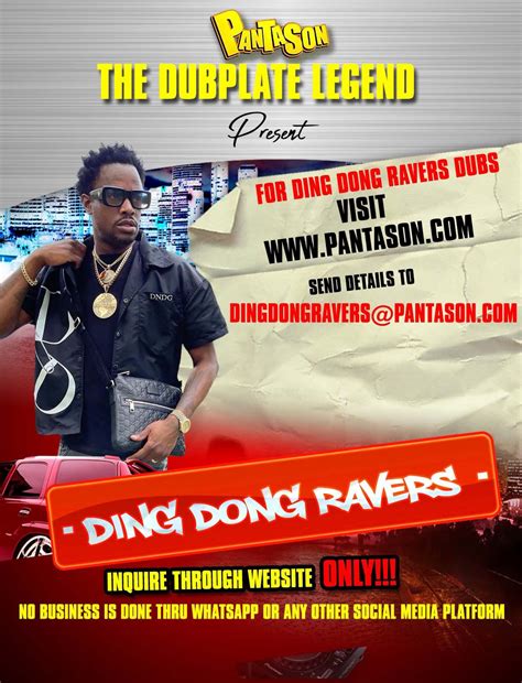Ding Dong Ravers Dubplate Pantason Music Production Limited