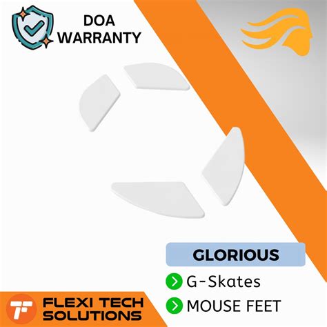Glorious G Skates Premium Mouse Feet Model D Minus Model D Flexi Tech