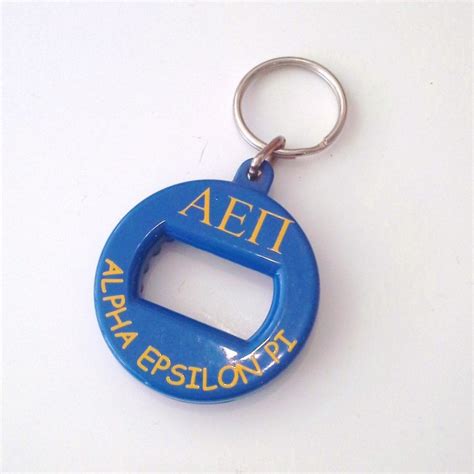 Alpha Epsilon Pi Bottle And Can Opener Key Chain Melissas Custom Ts
