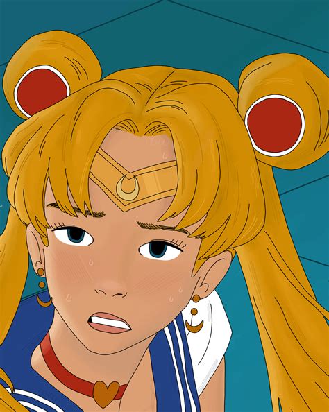 Sailor Moon Redraw Challenge On Behance