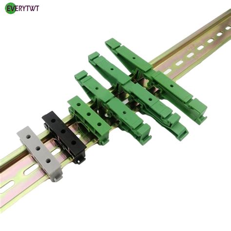 【ever】premium Durable Pcb Din C45 Rail Mount Adapter For Circuit Board Mounting 35mm Shopee
