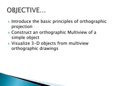Ppt Orthographic Projection Powerpoint Presentation Free Download Id2663917