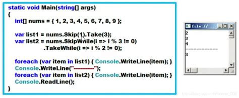 C进阶之linq（2）linq查询语句与查询方法c高级进阶 Csdn博客