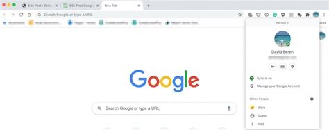 How To Create A Chrome Profile Focused Around Work Onlinetivity