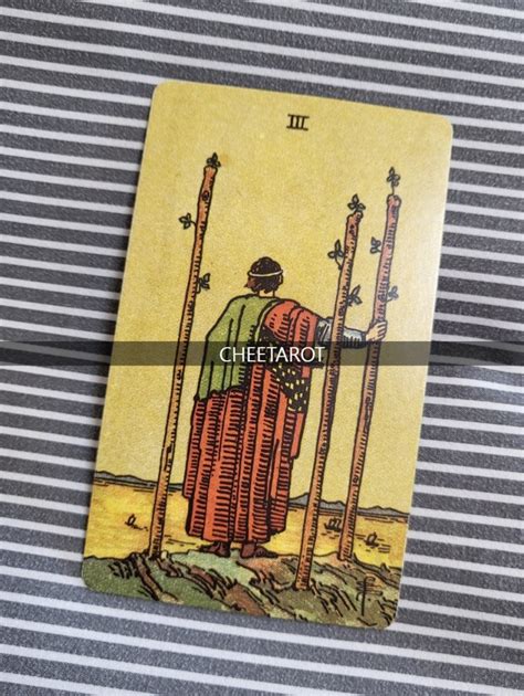 타로카드마이너 Three Of Wands 완드 3번 풀이해석정리 네이버 블로그