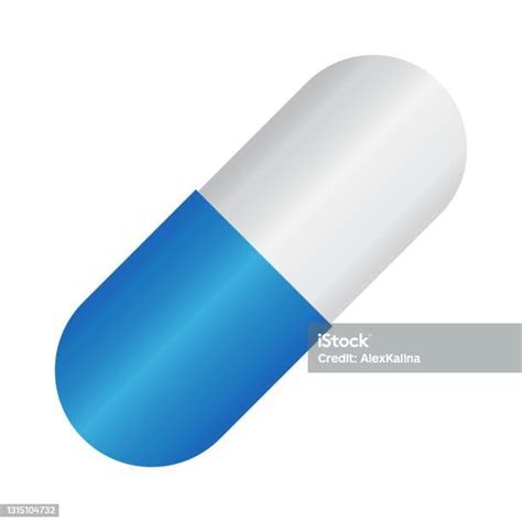 簡單的藥物膠囊丸圖示向量向量圖形及更多一個物體圖片 一個物體 健保和醫療 化學品 Istock