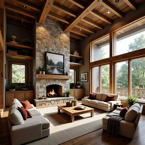 Craftsman Style Great Room Design Ideas