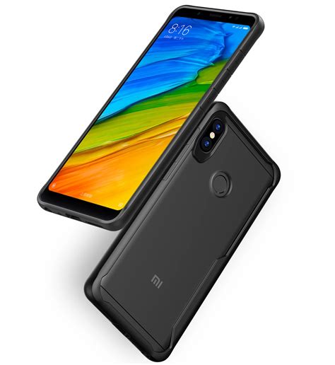 Luxury Slim TPU Acrylic Back Cover For Xiaomi Redmi Note Cases Transparent Clear Phone Case