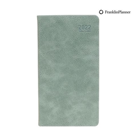 프랭클린플래너 2022 캐주얼플래너 1w48b 제이드그린 고급 다이어리 위클리 각인없음 48절 티몬