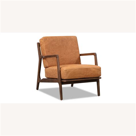Poly And Bark Leather Lounge Chair Aptdeco