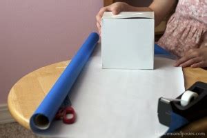 How To Gift Wrap A Box Blossomsandposies Com