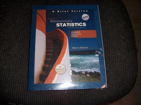 Elementary Statistics a Brief Version An by Bluman | Goodreads